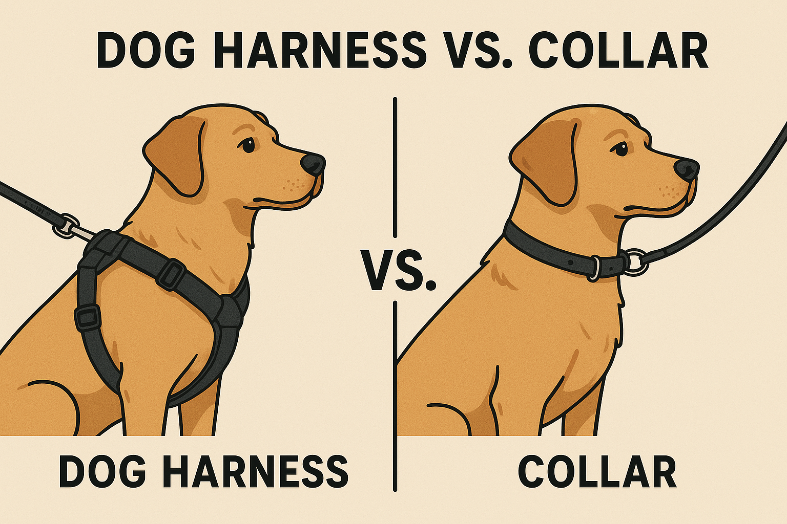 Dog Harness vs Collar Pros and Cons Explained – Gabby Whale