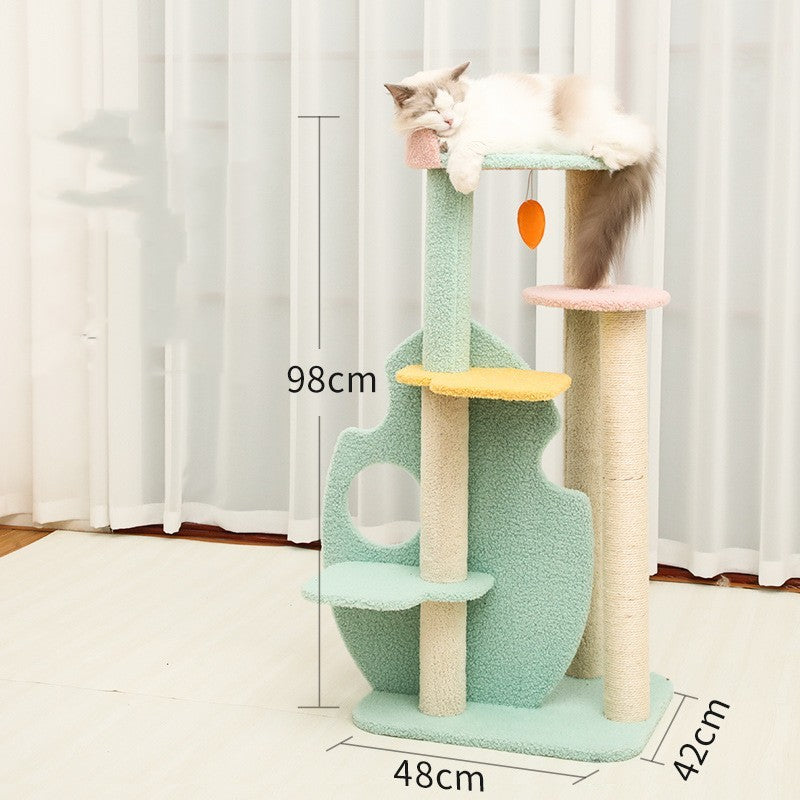 What Makes the Gabby Whale Colorful Cat Tree a Must-Have for Big Cats